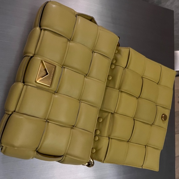 Bottega Veneta | Bags | Bottega Veneta Chain Cassette Yellow Mustard ...